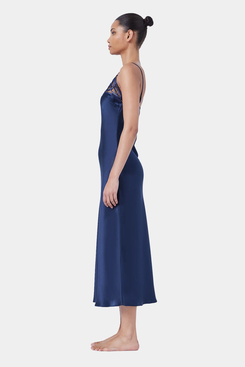 Ginia Jean Silk Slip GAL401 Ink – Acte 3 Lingerie